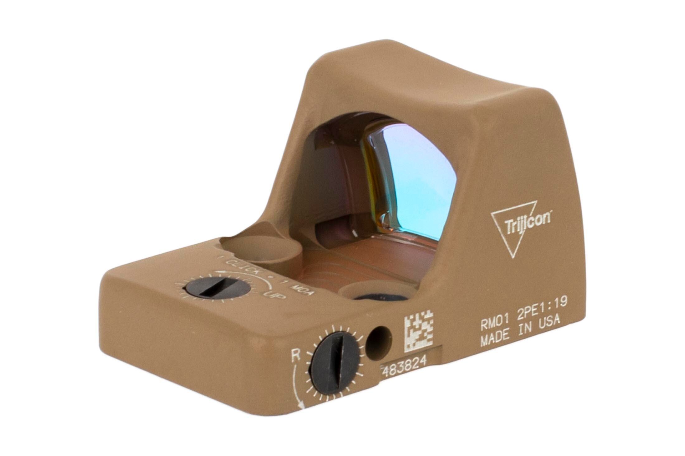 Trijicon RMR Type 2 LED Reflex Sight - 3.25 MOA - FDE RM01-C-700624