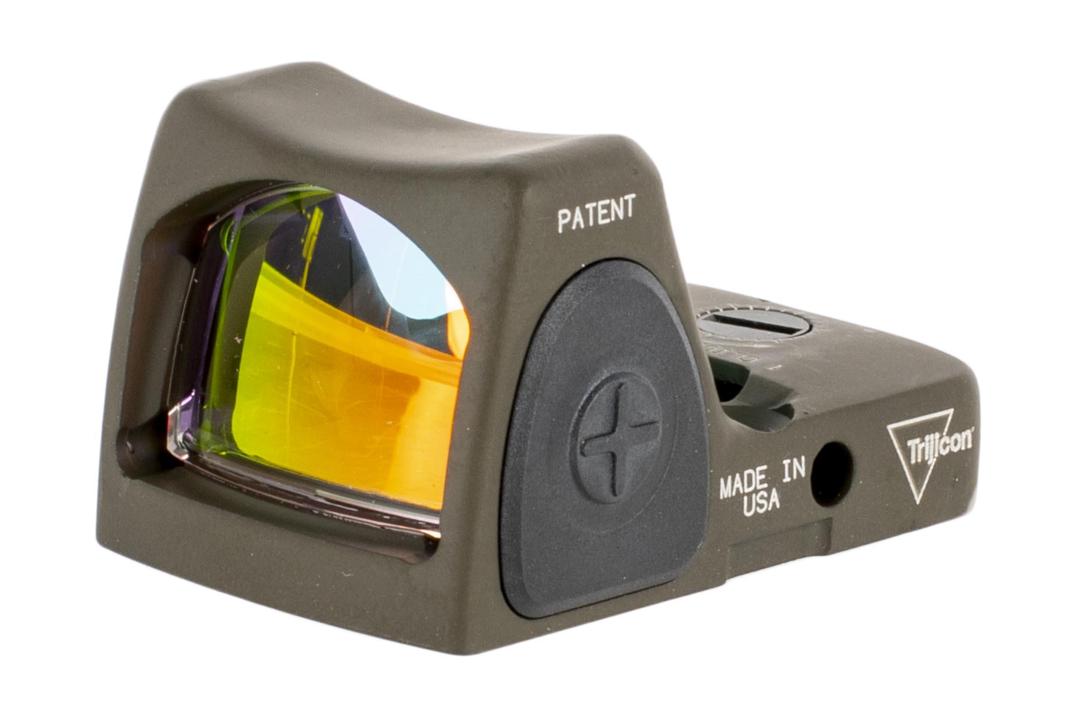 Trijicon RMR Type 2 Adjustable LED Reflex Sight - 1 MOA - OD Green RM09 ...