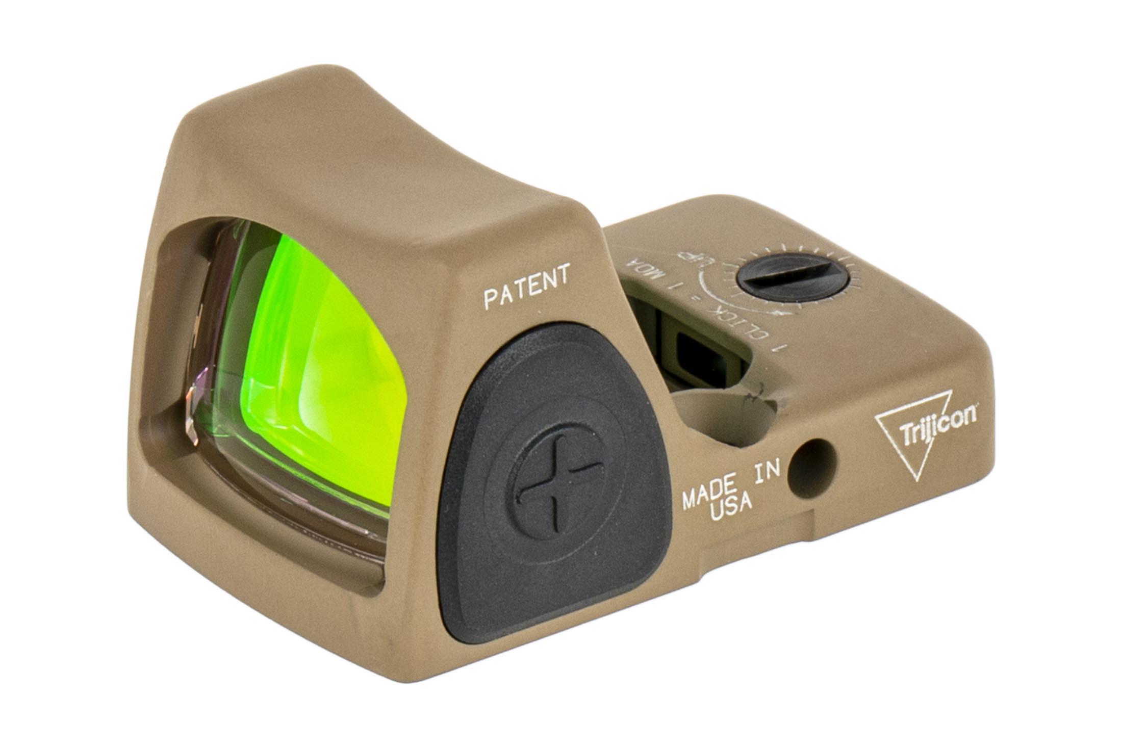 Trijicon RMR Type 2 Adjustable LED Reflex Sight - 1 MOA - FDE RM09-C-700745