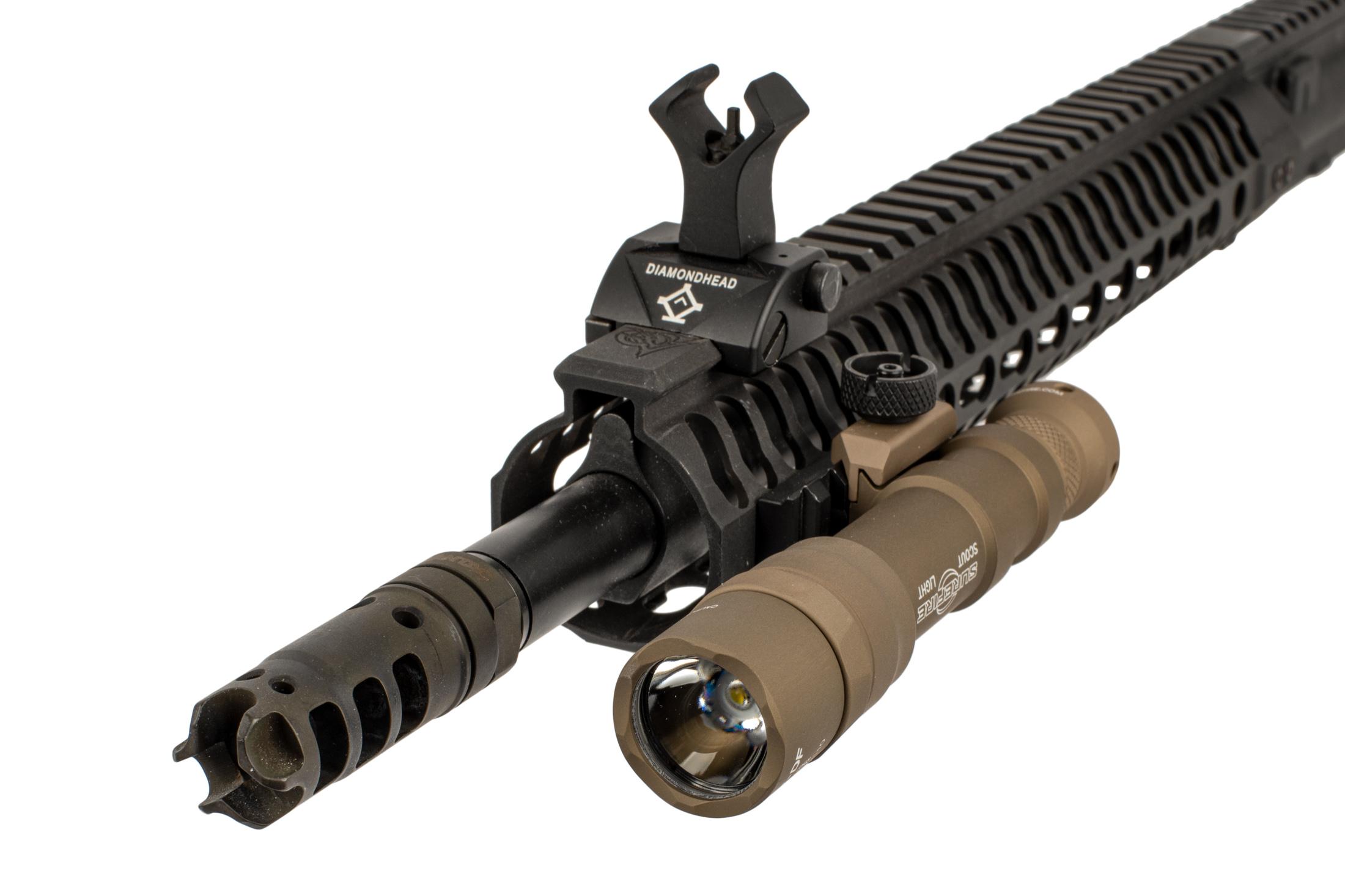 SureFire M600DF Scout Dual Fuel 1500 Lumen Weapon Light - Tan SFM600DF-TN