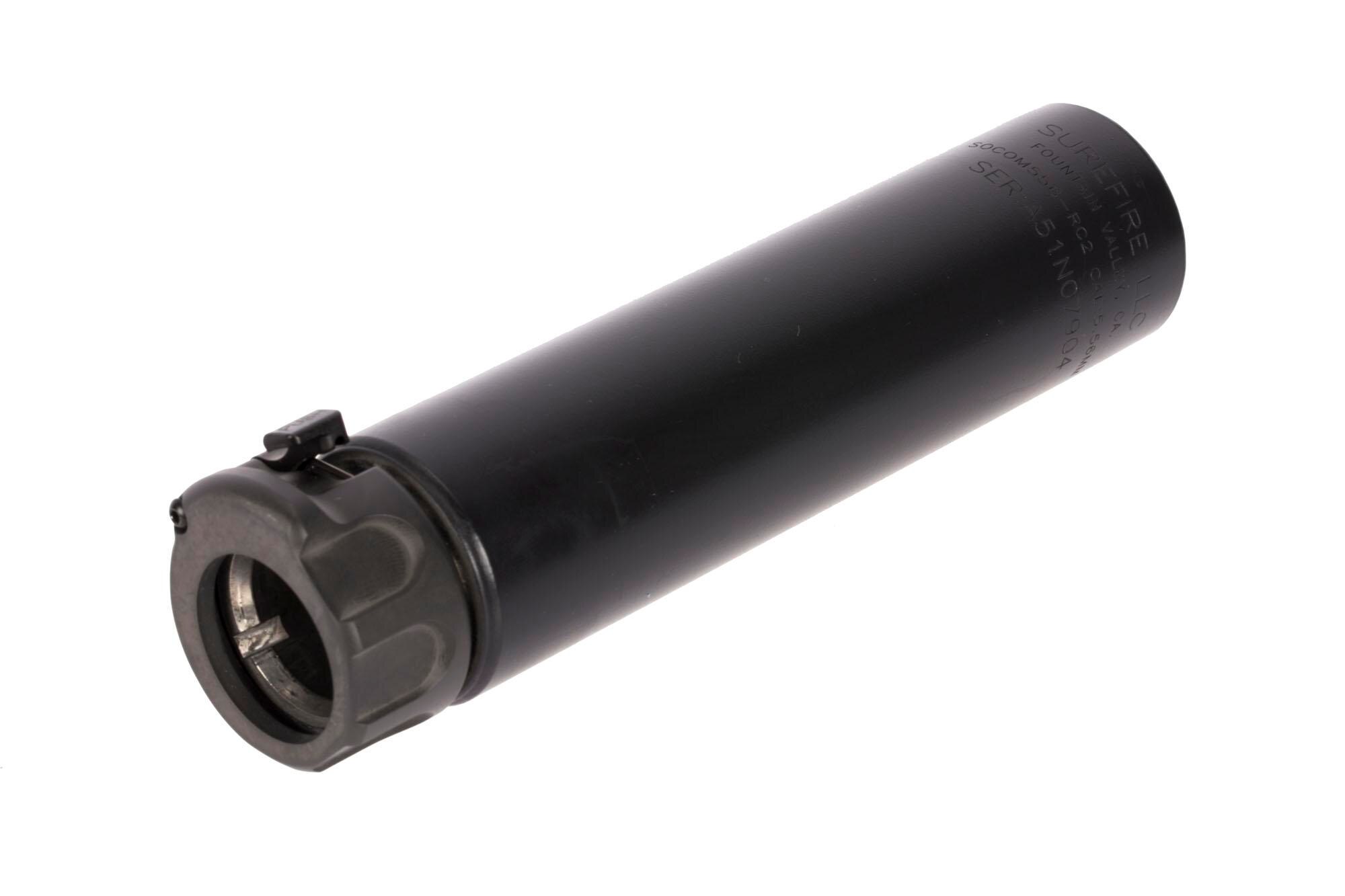 SureFire SOCOM 2 Series 5.56 Sound Suppressor - Black SOCOM556-RC2-BK