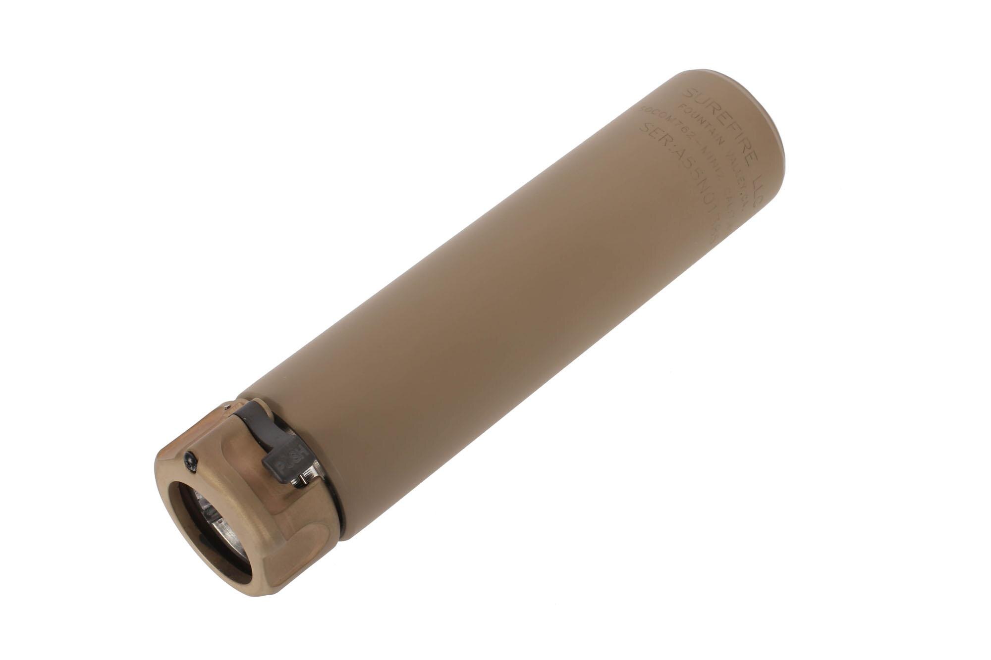 SureFire SOCOM 2 Series 7.62 Mini Silencer - FDE SOCOM762-MINI2-DE
