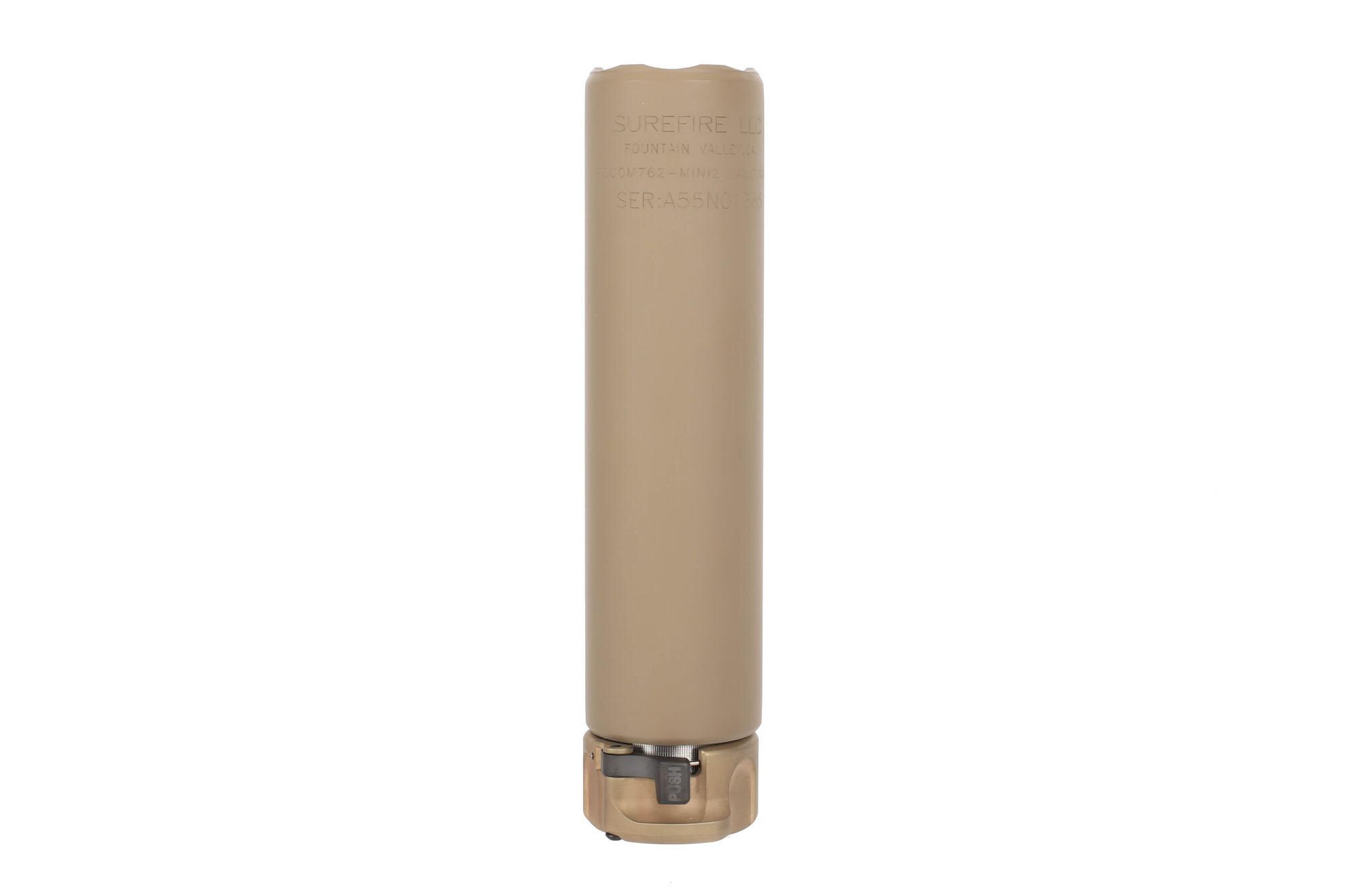 SureFire SOCOM 2 Series 7.62 Mini Silencer - FDE SOCOM762-MINI2-DE