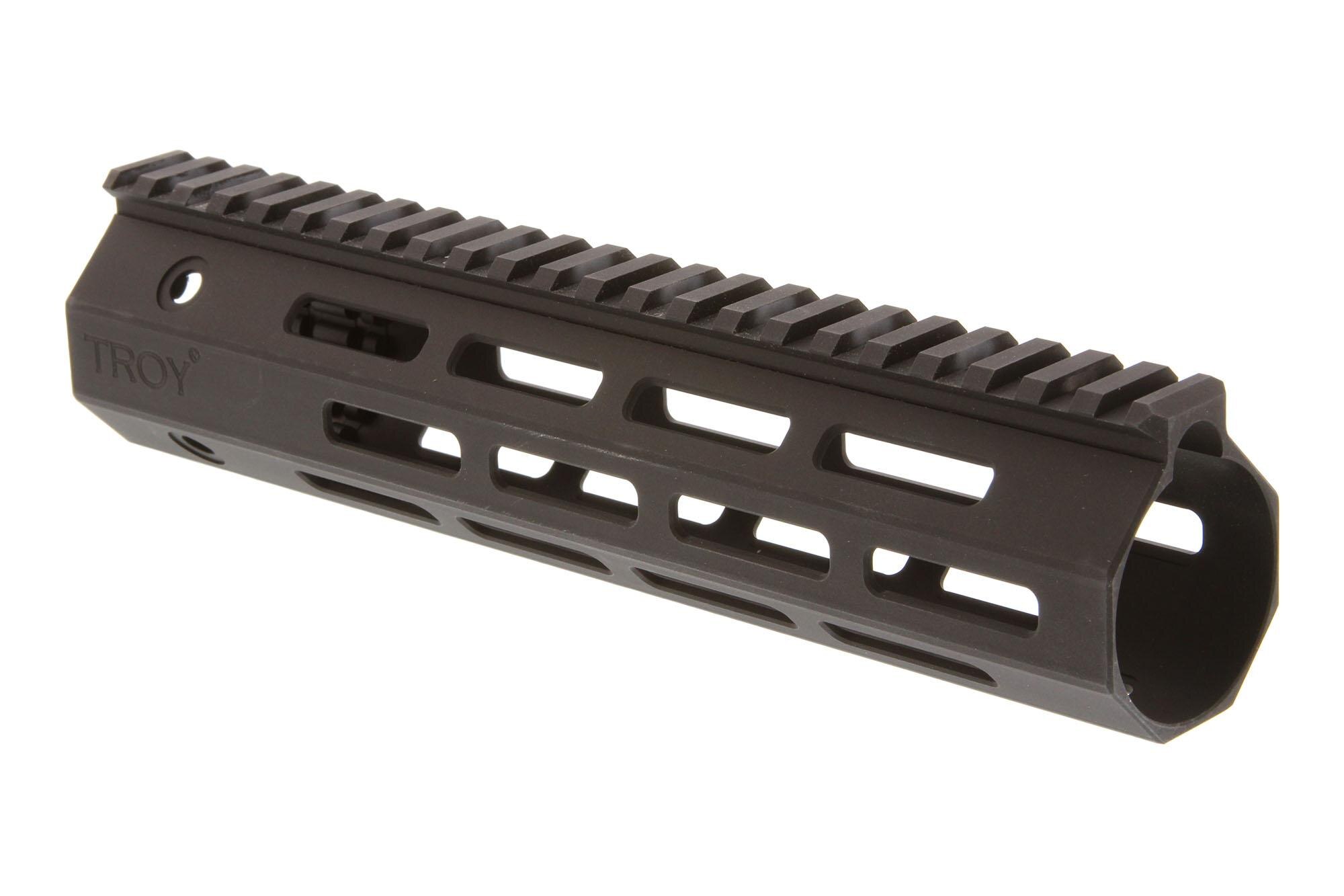 Troy Industries 9" Freefloat M-LOK Rail - Black SRAI-ML1-90BT-00