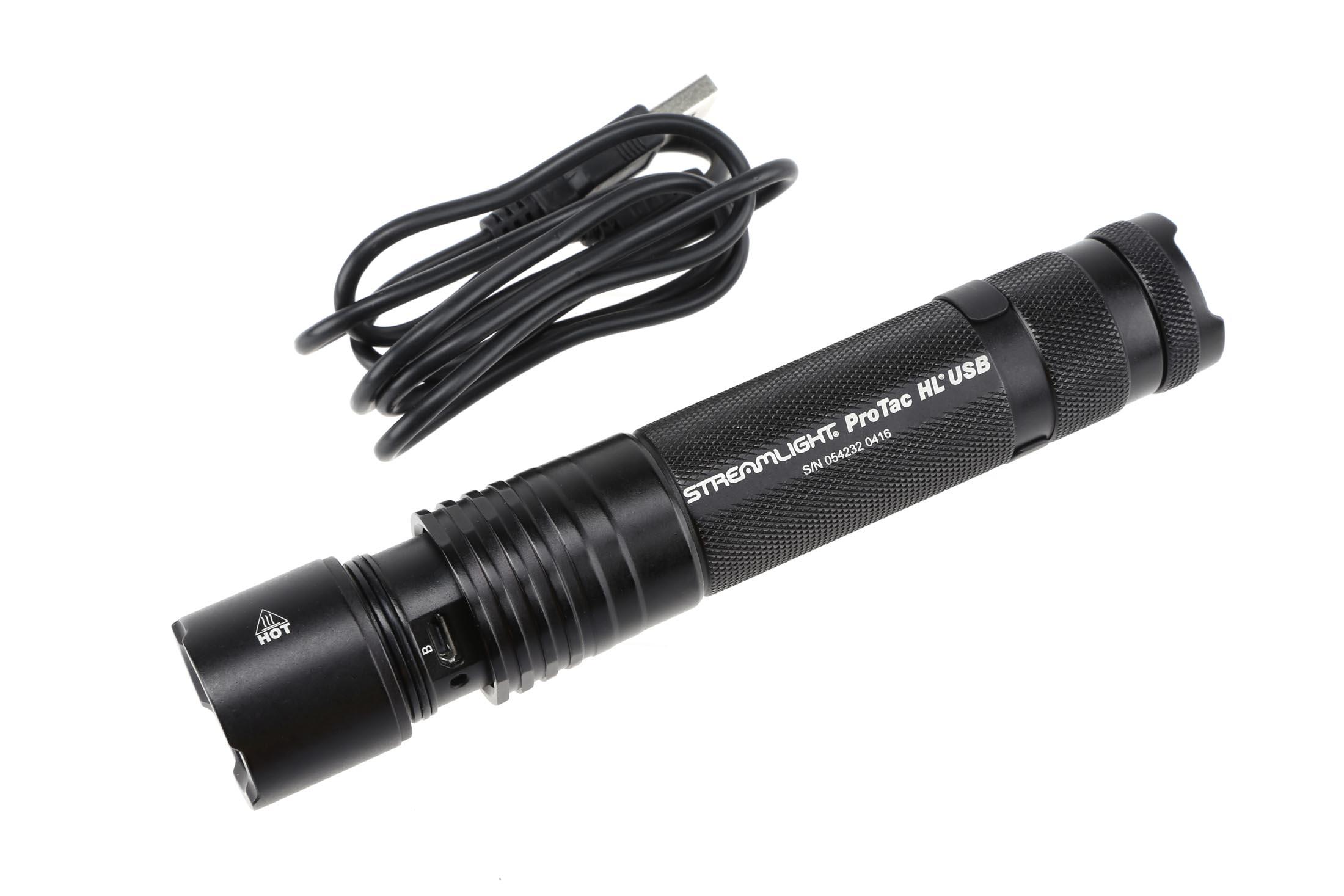Streamlight ProTac HL USB Rechargeable 850 Lumen Tactical Flashlight ...