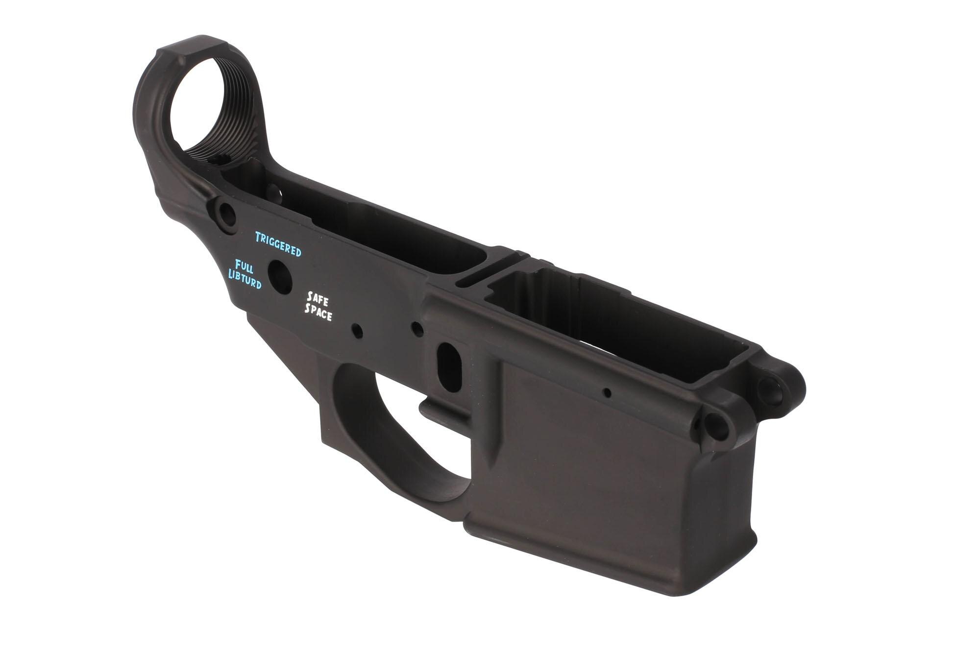 Spike's Tactical Stripped Lower Receiver - Snowflake - Color Filled ...