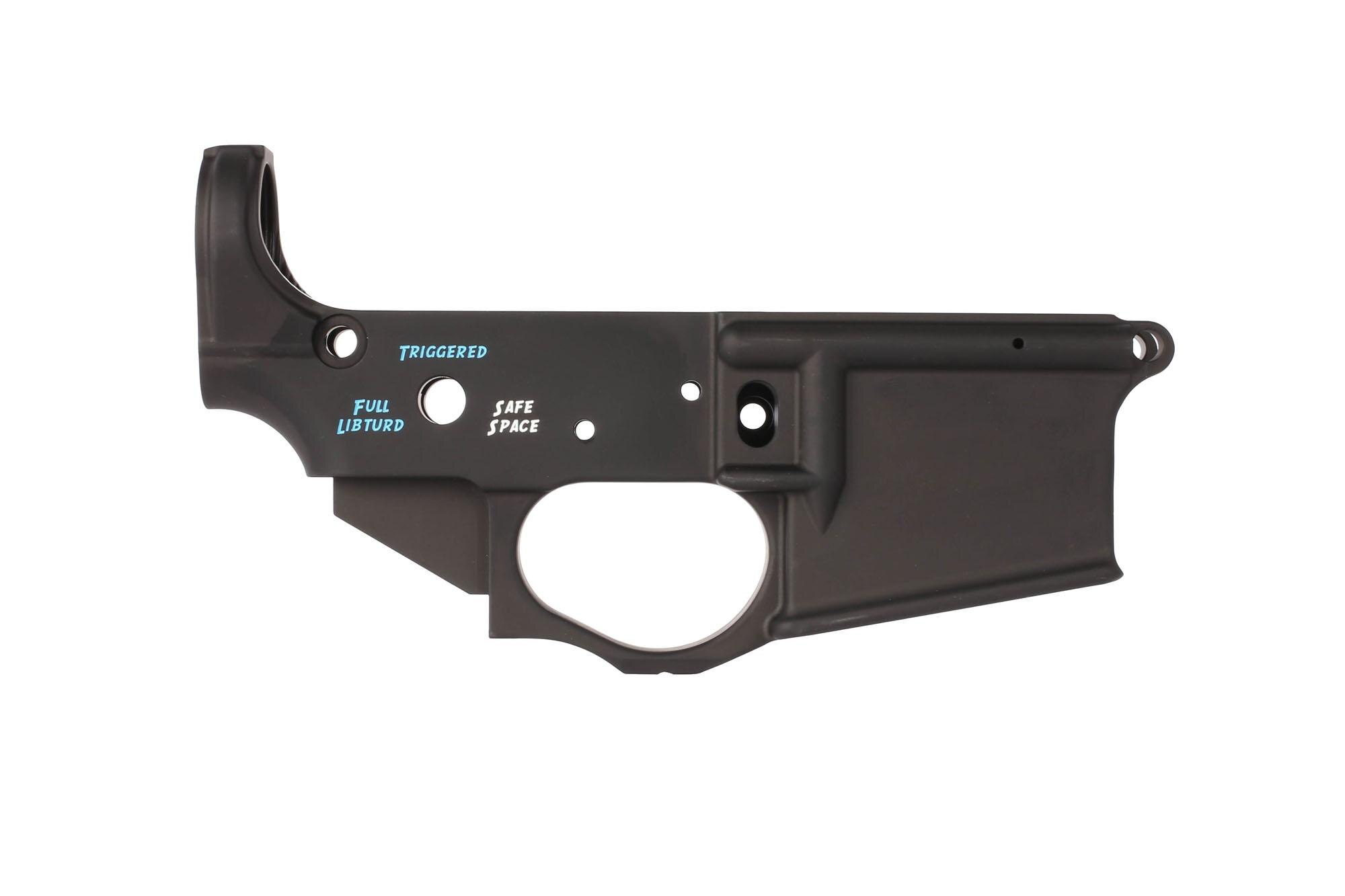 Spike's Tactical Stripped Lower Receiver - Snowflake - Color Filled ...
