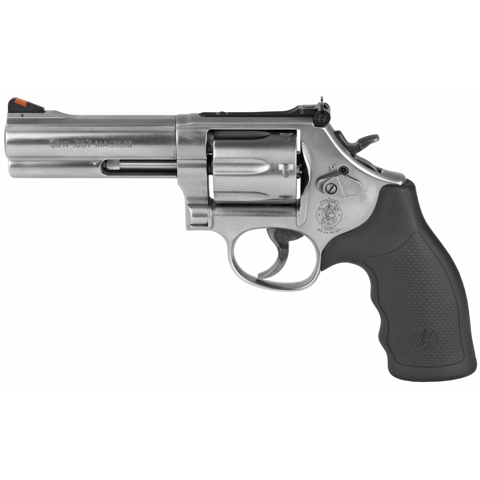 Smith & Wesson Model 686 Plus .357 Magnum 7-Round Revolver - Stainless ...