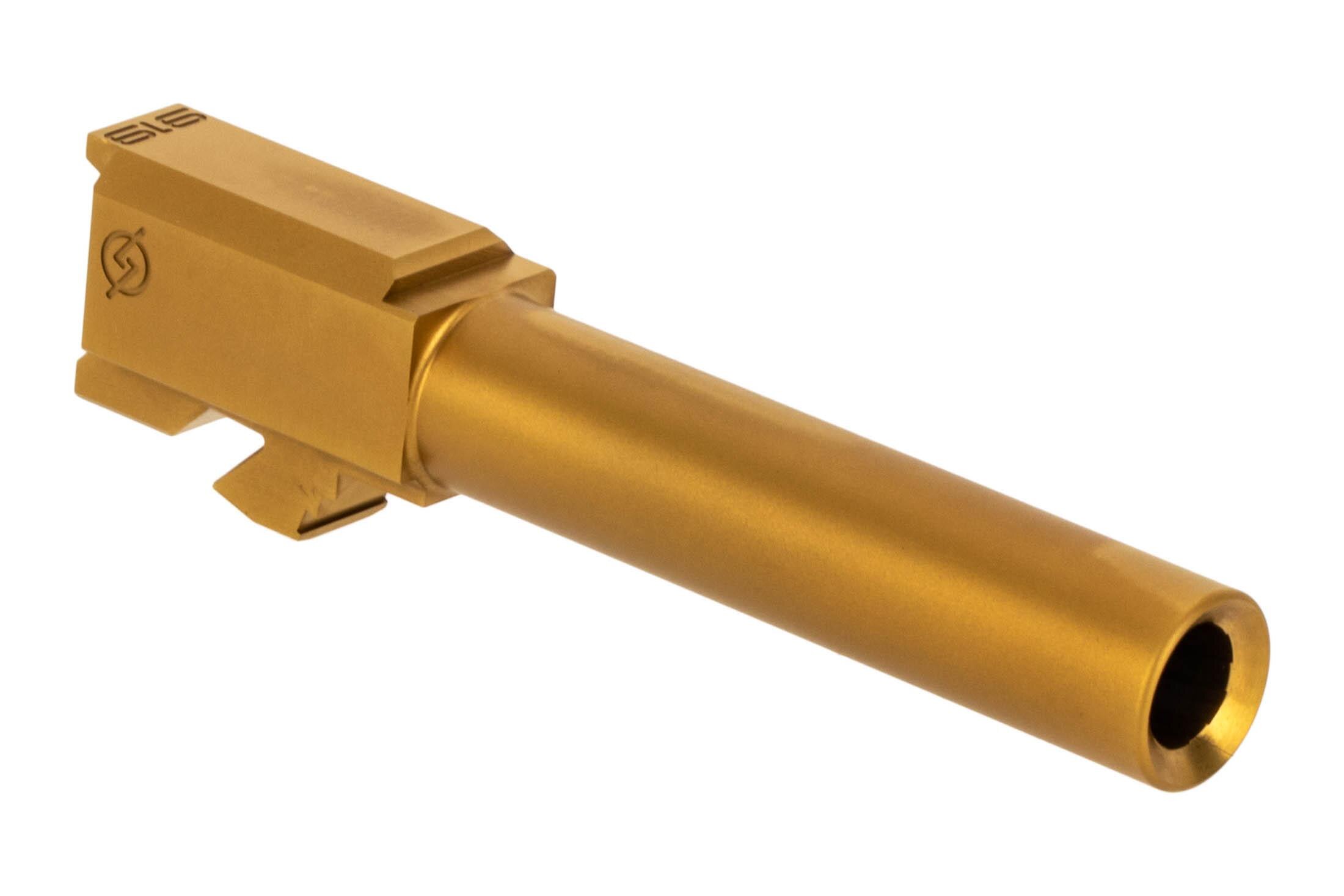 Agency Arms Syndicate Glock 19 Barrel - Titanium Nitride SYN19NTTIN