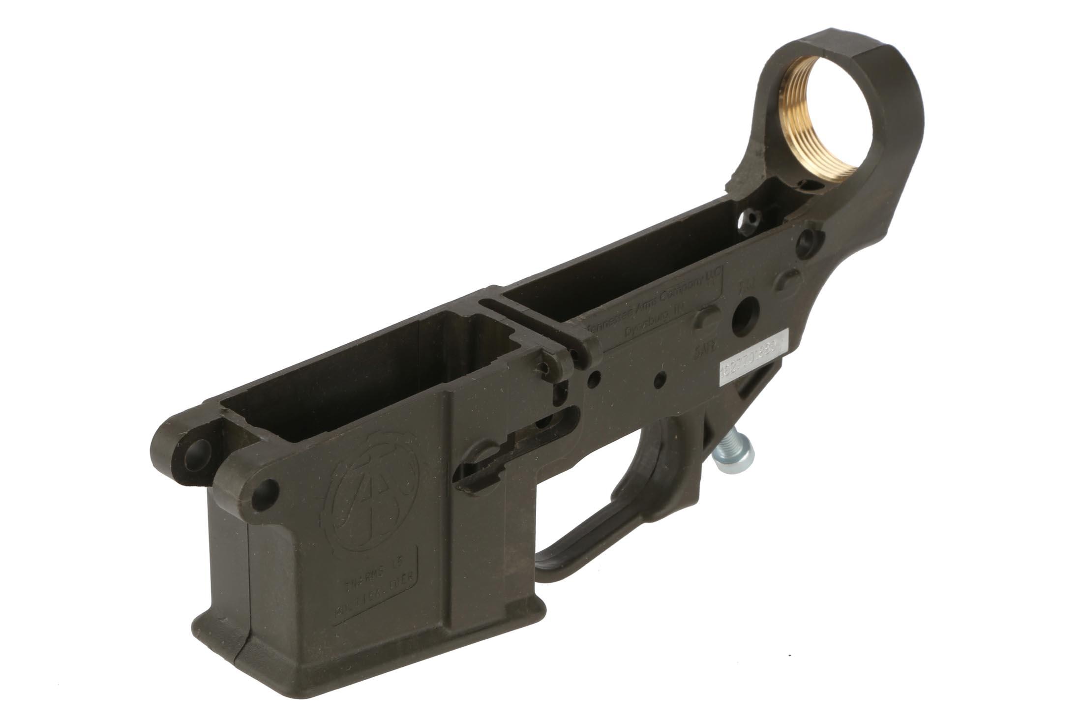 Tennessee Arms Hybrid Polymer Lower Receiver w brass inserts - Magpul ...