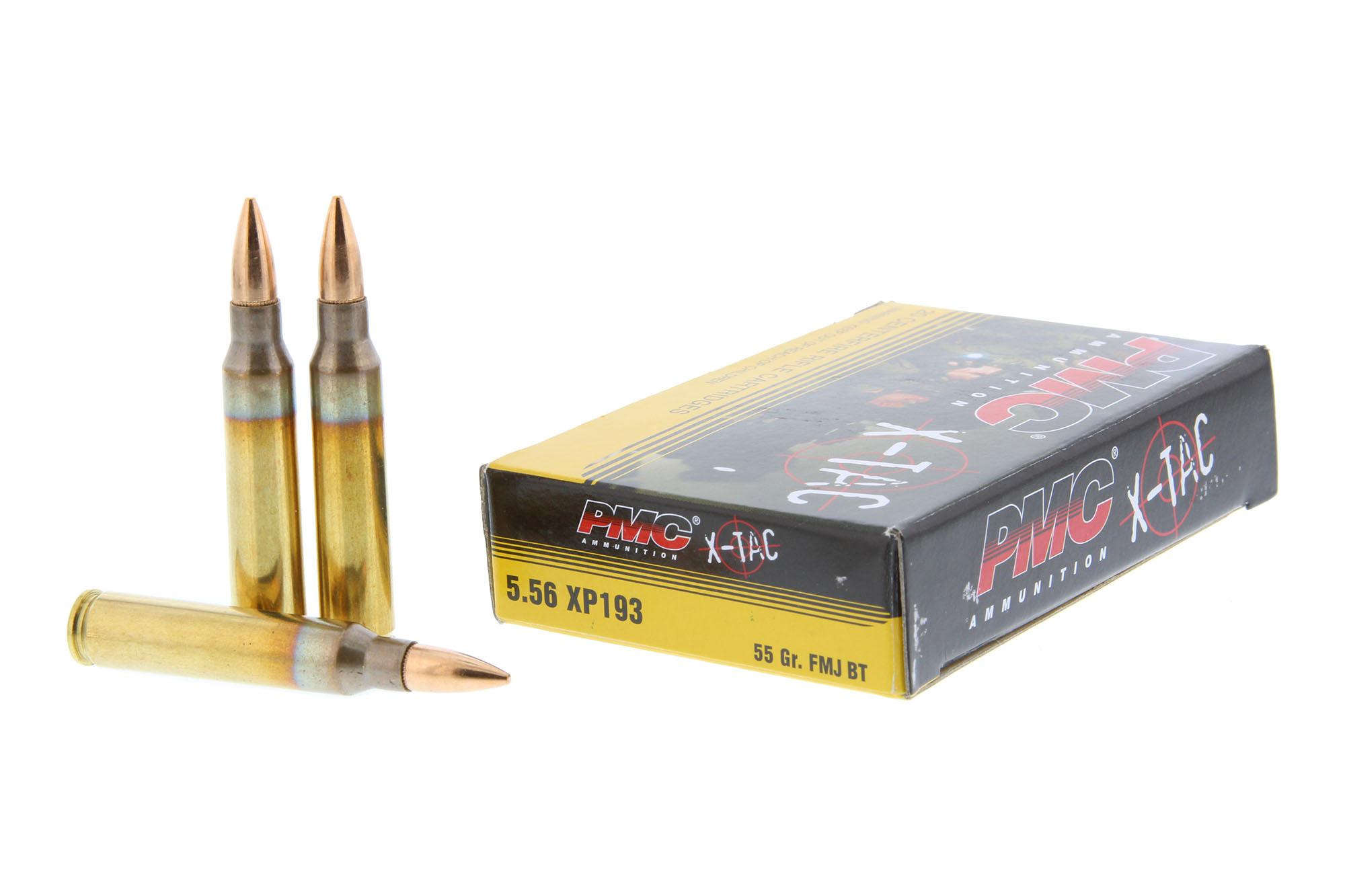 PMC Ammunition X-TAC 5.56 NATO 55 gr FMJ BT - Box of 20 XP193