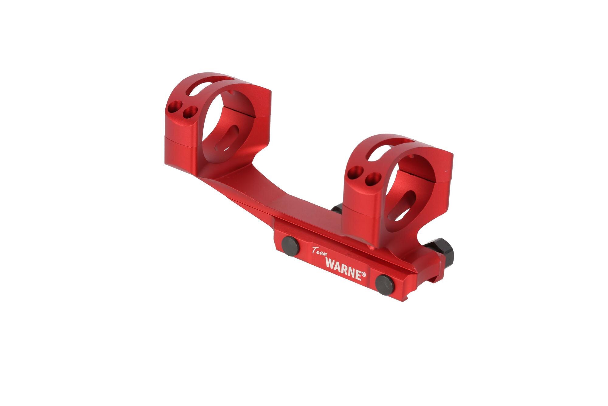Warne Scope Mounts Gen 2 Extended Skeletonized 34mm MSR Mount - Red ...