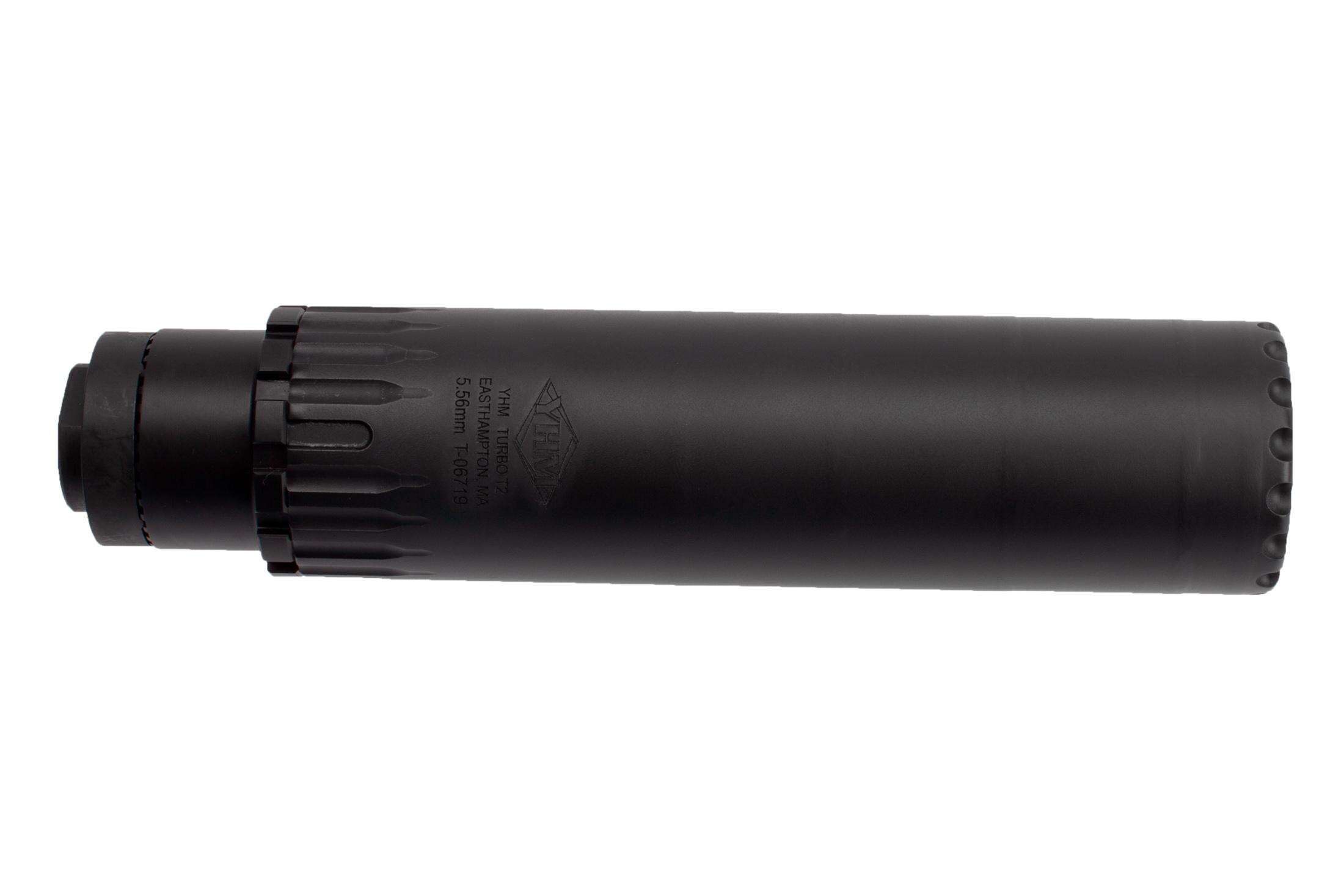 Yankee Hill Machine Turbo T2 5.56 Suppressor with QD Muzzle Brake YHM ...